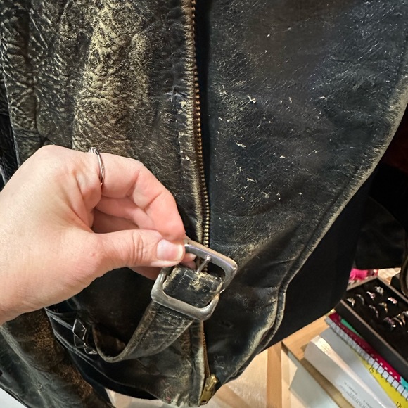 Sportimer | Jackets & Coats | Custom Vintage Leather Uk Police ...
